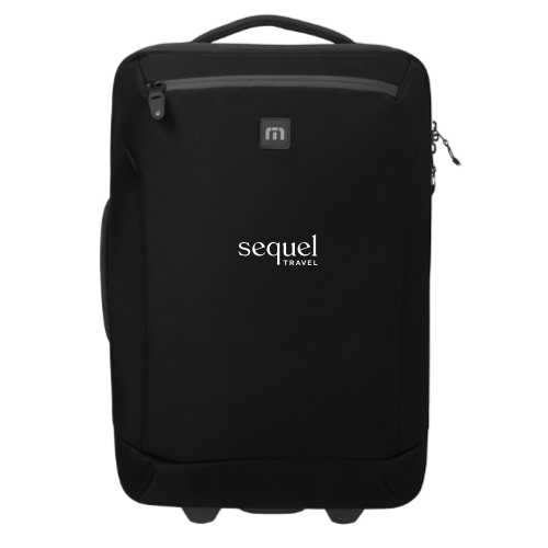 SequelTravel - Travis Mathew Duration Roller Suitcase – Sequel Travel Swag Store by Merchloop